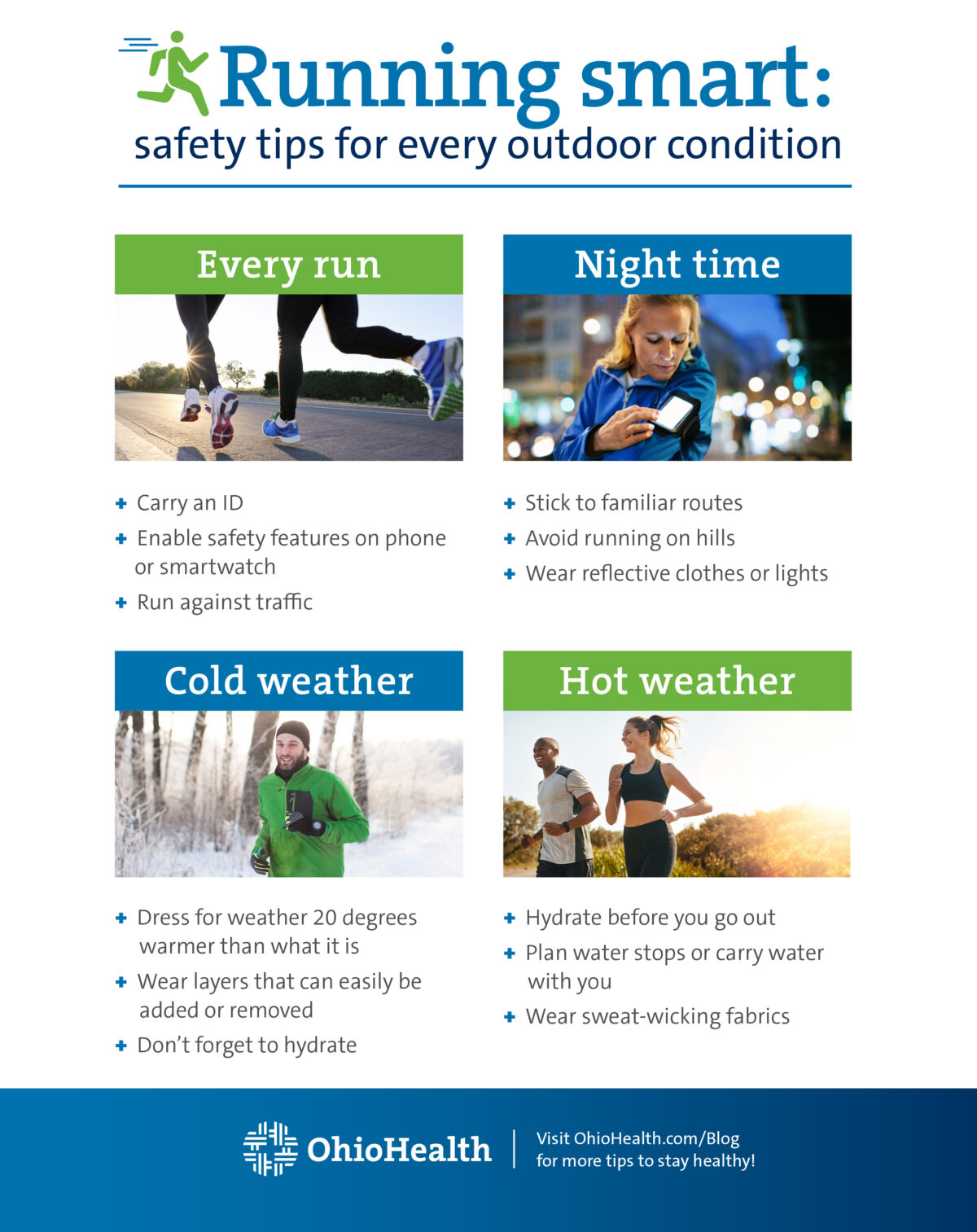 Running smart: safety tips for every outdoor condition – OhioHealth