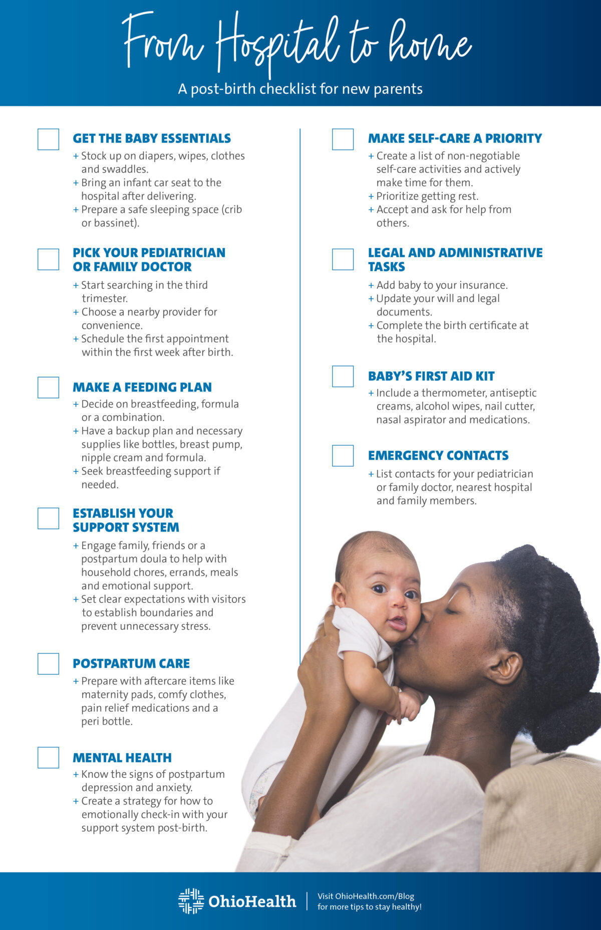 Post-Birth Prep and Care: An Essential Checklist for New Parents ...